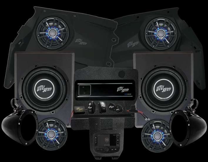 UTV Stereo CAN-AM® X3 SIGNATURE SERIES STAGE 6 STEREO KIT | UTVS-X3-S6 ...