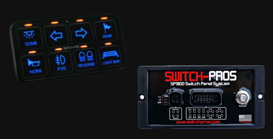 SP-9100 8 Switch Complete Vehicle Wiring System By SWITCH PROS – Weyer ...
